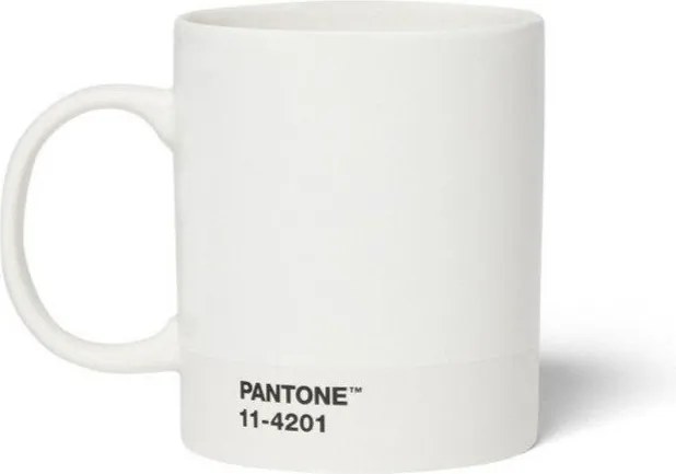 Bílý porcelánový hrnek 375 ml Cortado Cloud Dancer 11-4201 – Pantone