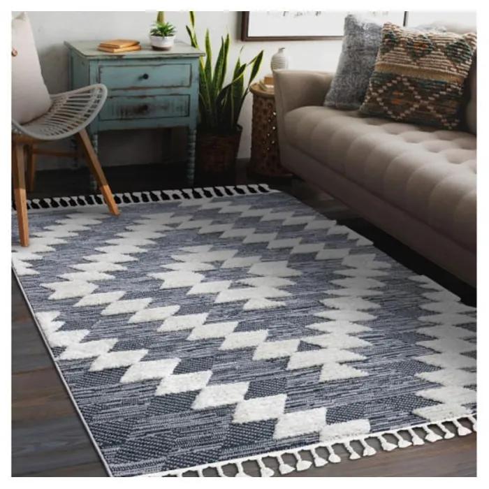 Kusový koberec Stefan šedý 120x170cm