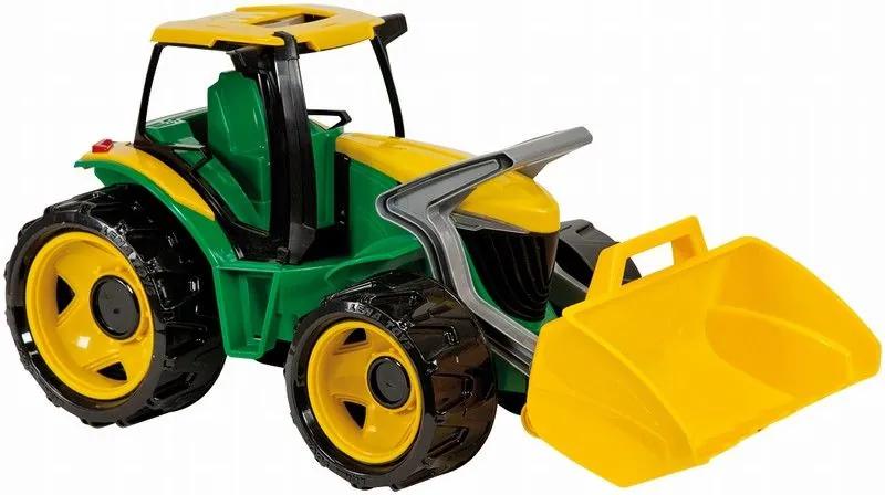 Lena 2057 Traktor se lžíci, zeleno žlutý