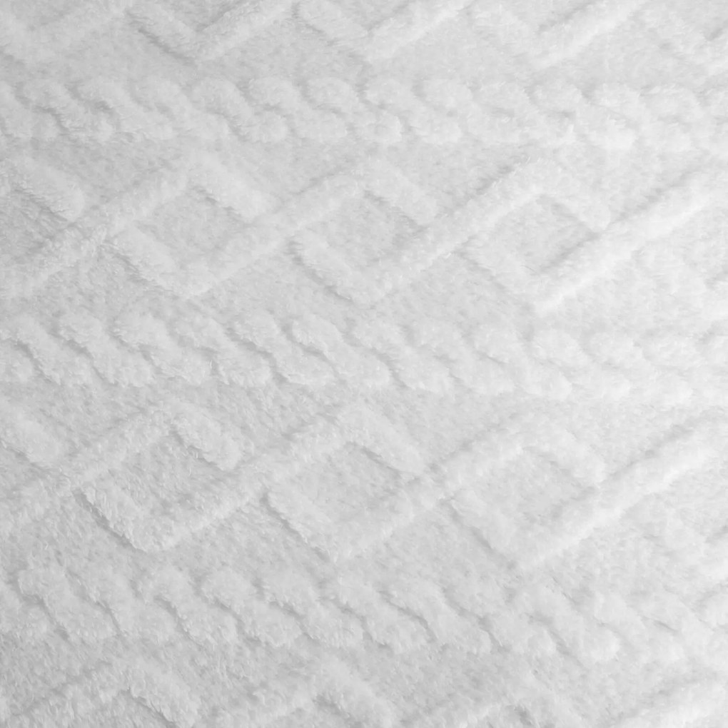 DEKA BRAID 200X220 CM BÍLÁ