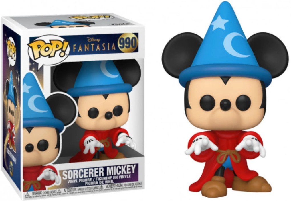 Figurka funko pop! disney: fantasia 80th - sorcerer mickey 990