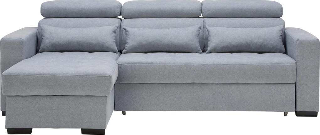 XXXLutz ROHOVÁ SEDAČKA, textil, modrošedá Carryhome - Sedací soupravy - 000812006301