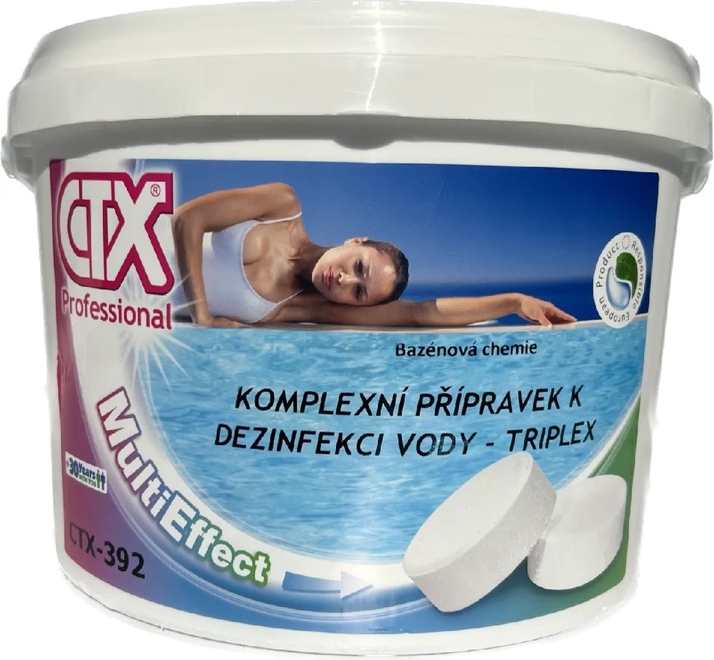 ASTRALPOOL CTX-392 Chlorová trojkombinace Maxi tablety 5 kg