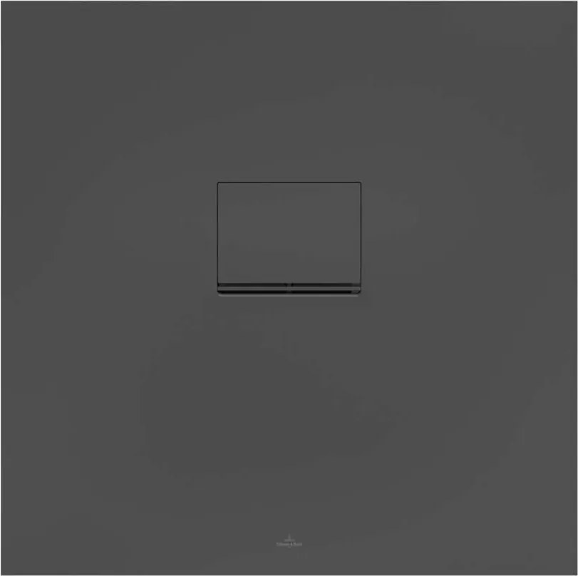 Villeroy & Boch Squaro Infinity - Sprchová vanička, 80x80 cm, Antracit UDQ8080SQI1IV-1S