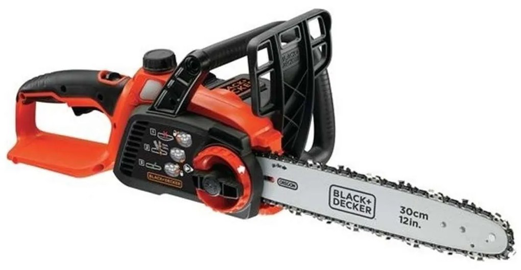 BLACK+DECKER - 36V AKU řetězová pila 30 cm, 1x aku 2,5 Ah Li-Ion, nabíječka GKC3630L25-QW