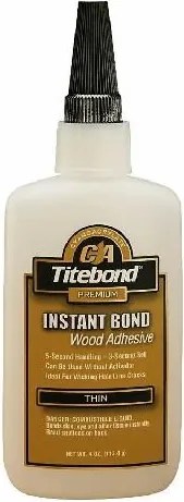 Titebond | Instant Thin – držet 3 s / extra rychlé řídké lepidlo (59 ml)