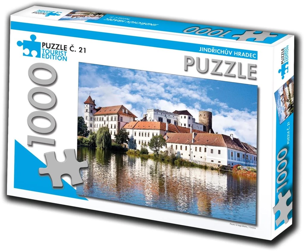 Tourist edition puzzle jindřichův hradec 1000 dílků (č.21)
