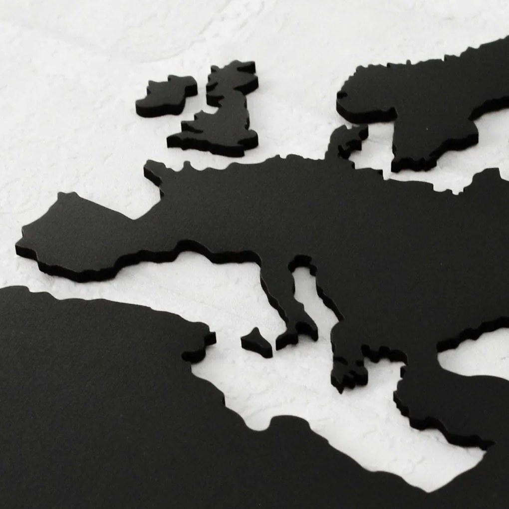 DUBLEZ | Dřevěná 3D mapa světa na zeď | Obraz