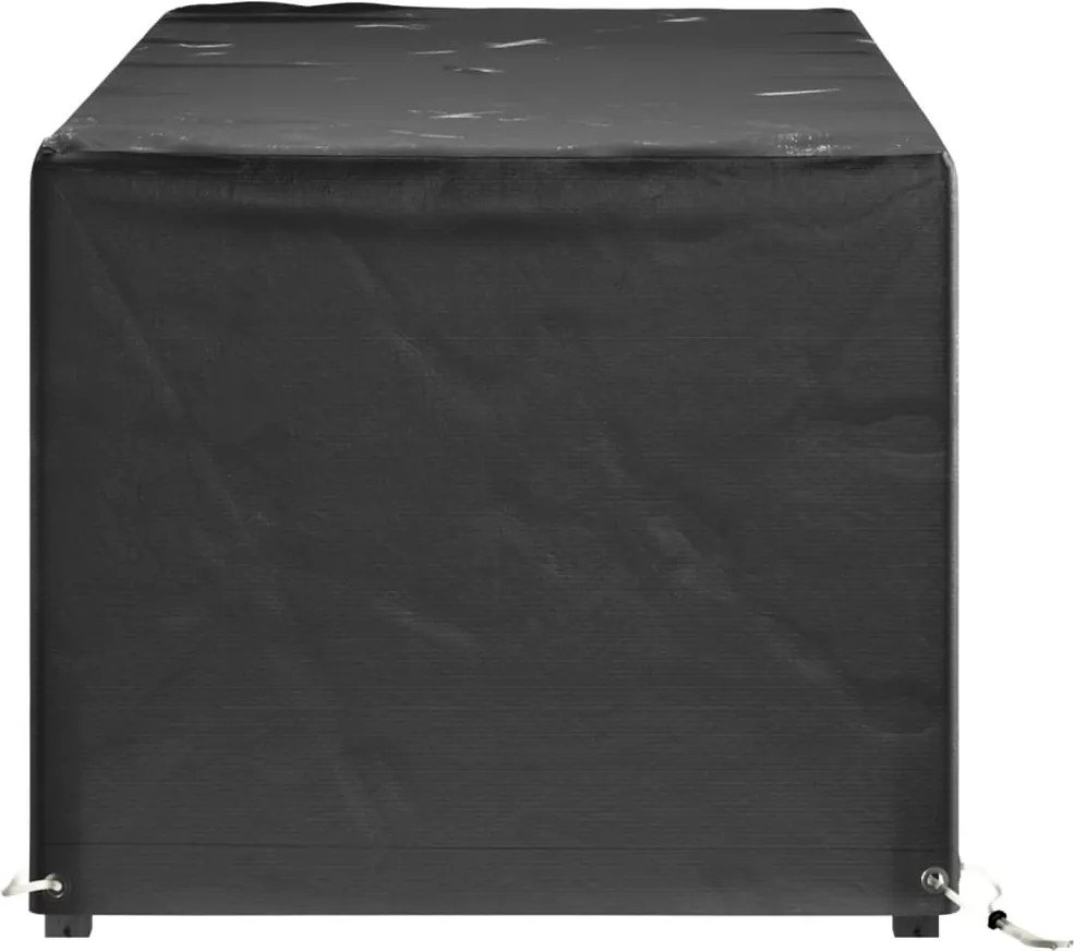 Plachty na zahradní nábytek 2 ks s 8 očky 192x82x65 cm obdélník 3155349