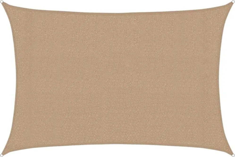 Stínící plachta 160 g/m² taupe 3 x 4 m HDPE 311402