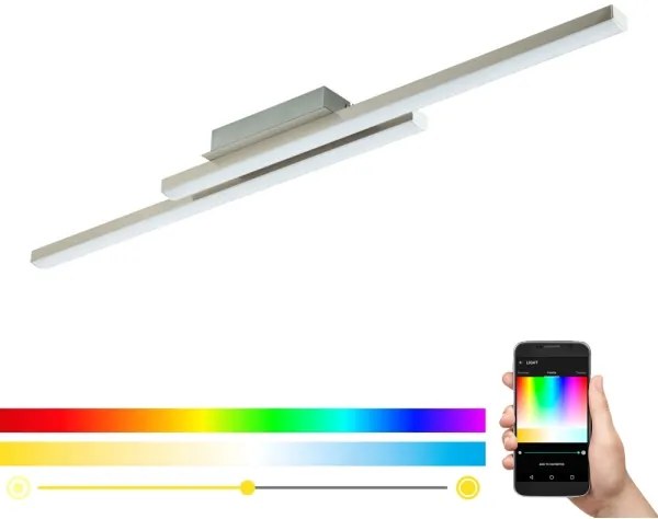 Eglo 97906 - LED RGB Stmívatelný přisazený lustr FRAIOLI-C 2xLED/17W/230V