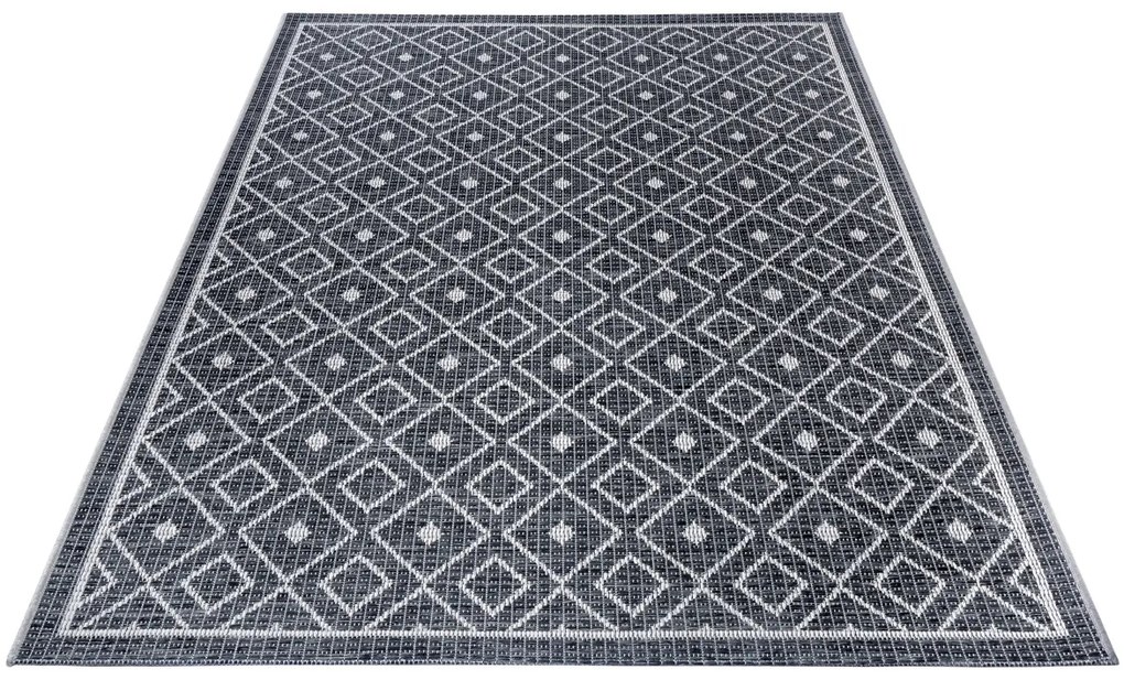 Hanse Home, Kusový koberec Clyde 105908 Lahal Grey Beige – na ven i na doma, 190x290, šedá, chodba / předsíň