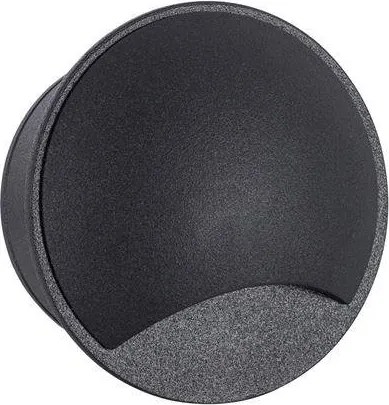 NV 9944141 Venkovní zapuštěné svítidlo do zdi JOYA černý hliník LED 3W 3000K 100-240V 21st. IP65 - NOVA LUCE