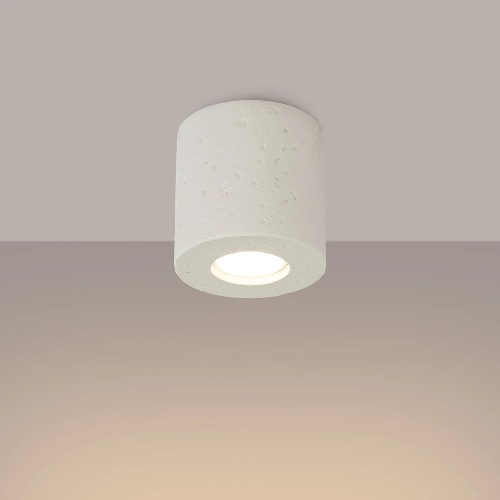 Sollux Lighting Stropní lampa ORBIS betonová béžová