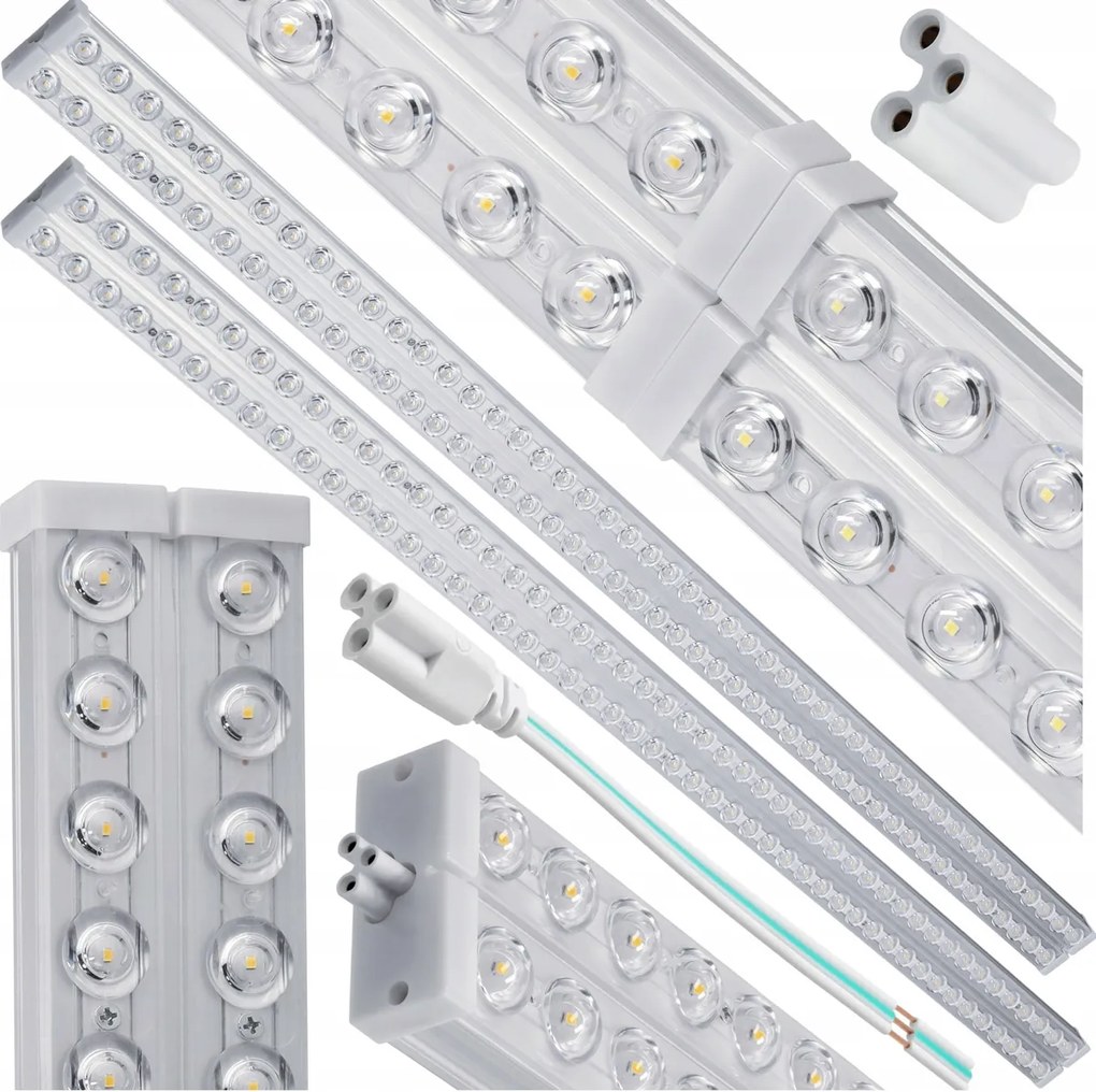 2x LED panelové svítidlo 120 cm 72W 7200 lm 4000k