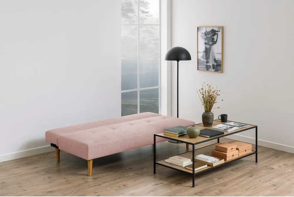 Růžová polohovací/rozkládací pohovka 180 cm Matylda – Bonami Essentials