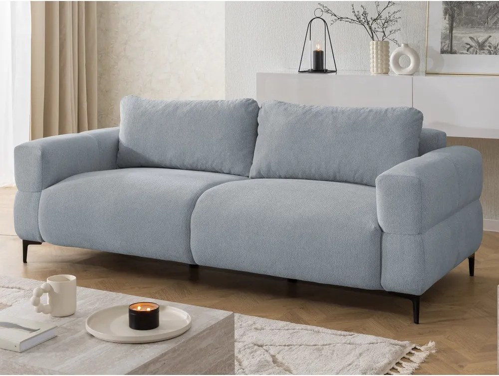Šedomodrá pohovka 217 cm Helio – Ropez