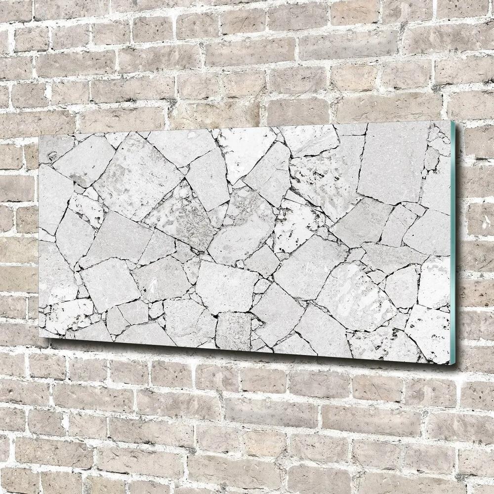 Wallmuralia Fotoobraz na skle Kamenná stěna 140x70 cm