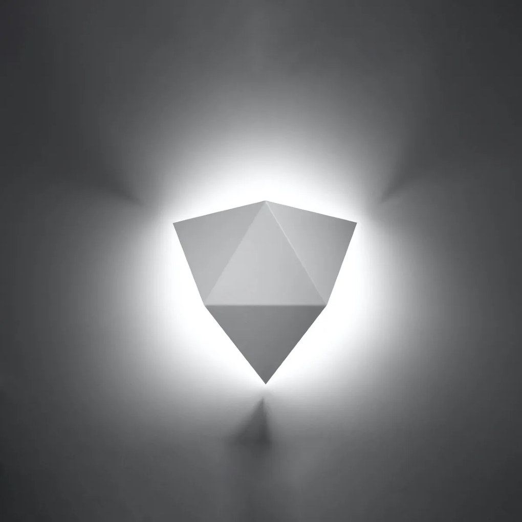 Sollux Lighting Nástěnné svítidlo SOLIDO bílé