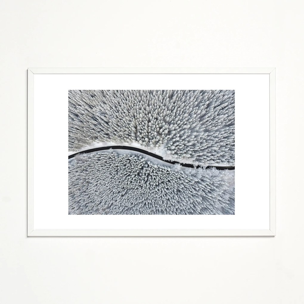 Tomáš Neuwirth | Mrazivá cesta Rám: Černý, Velikost: 70 x 100 cm