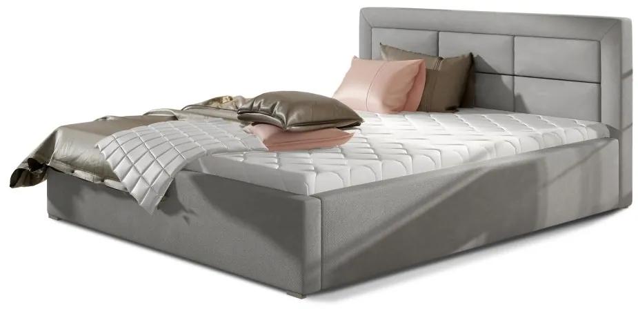 Čalouněná postel ROSANO - Paros 05 - 140x200cm - Dřevo
