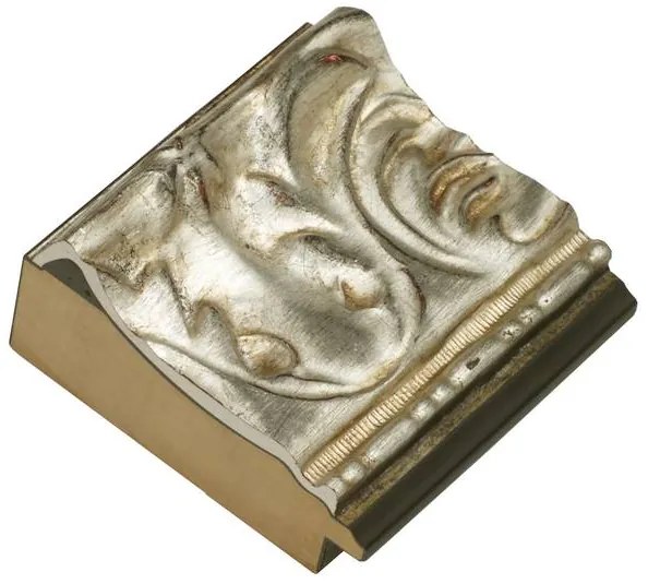 DANTIK - Zarámované zrcadlo - rozměr s rámem cca 70x90 cm z lišty PRAHA stříbrná (2751)