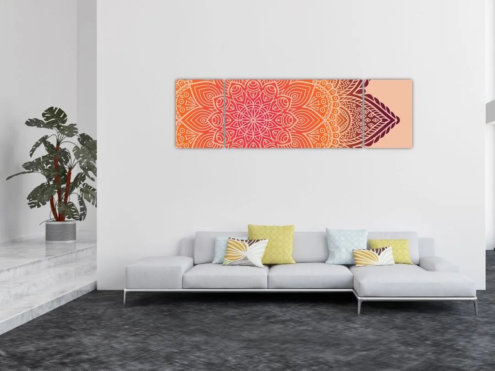 Obraz - Mandala umění (170x50 cm)