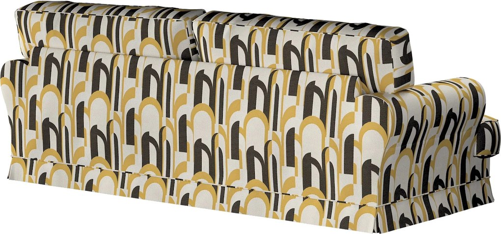 Potah na pohovku IKEA Ekeskog rozkládací barva vícebarevná látka pletený vzor, vzorované