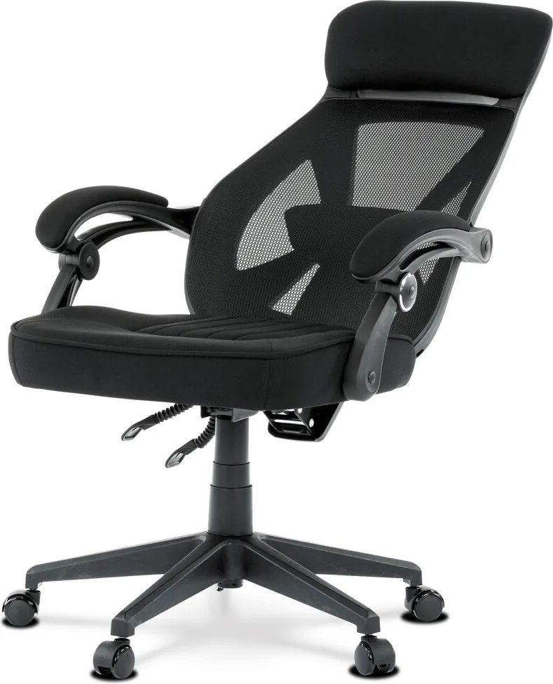 Ergonomická kancelářská židle VIGELTI - černá síťovina