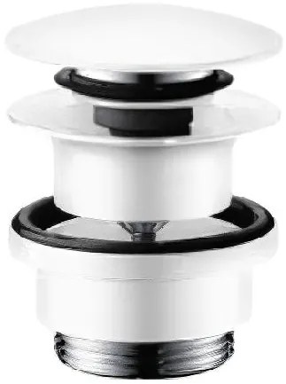 Hansgrohe - Odtoková souprava Push-Open, matná bílá 50100700