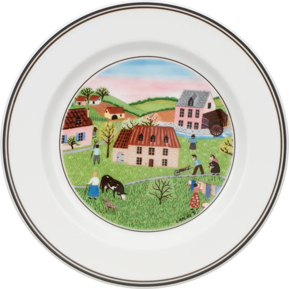Villeroy&Boch Villeroy & Boch Design Naif talíř na pečivo Mlýn, 17 cm