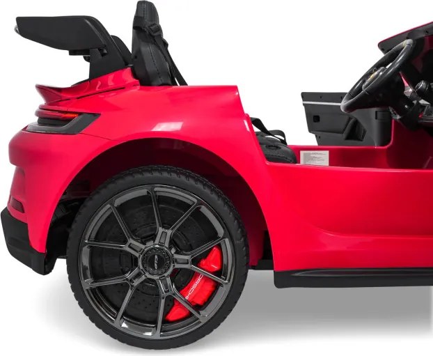 Elektrické autíčko Porsche 911 GT3 STRONG červené