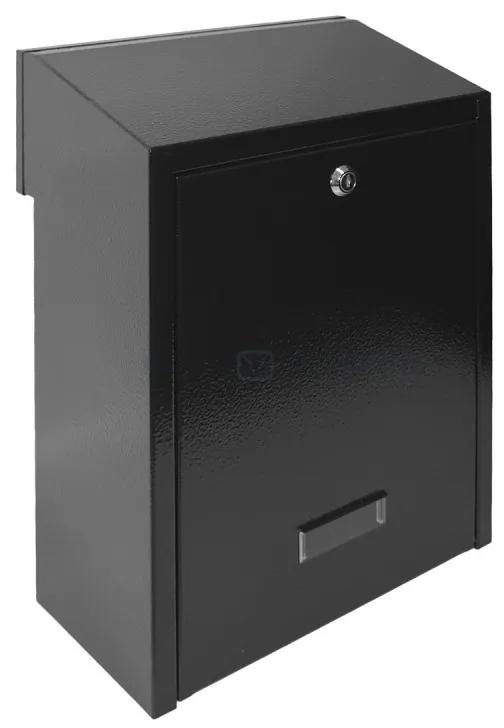 W3 - 1 poštovní schránka černá, Barva Černá