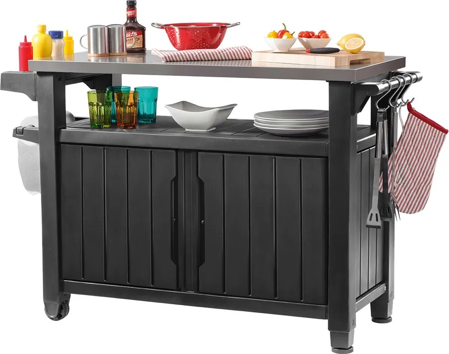 KETER UNITY XL 207L stůl grafit
