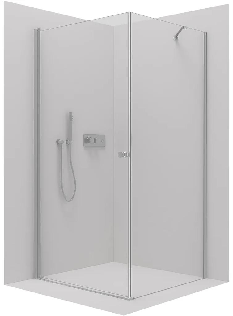 Cerano - sprchovÃ½ kout antelo l/p - chrom, transparentnÃ­ sklo - 90x100 cm - kÅÃ­dlovÃ½
