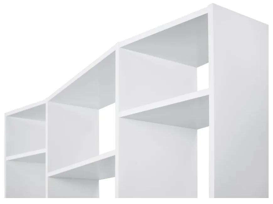 Bílá knihovna TemaHome Valsa, šířka 144 cm