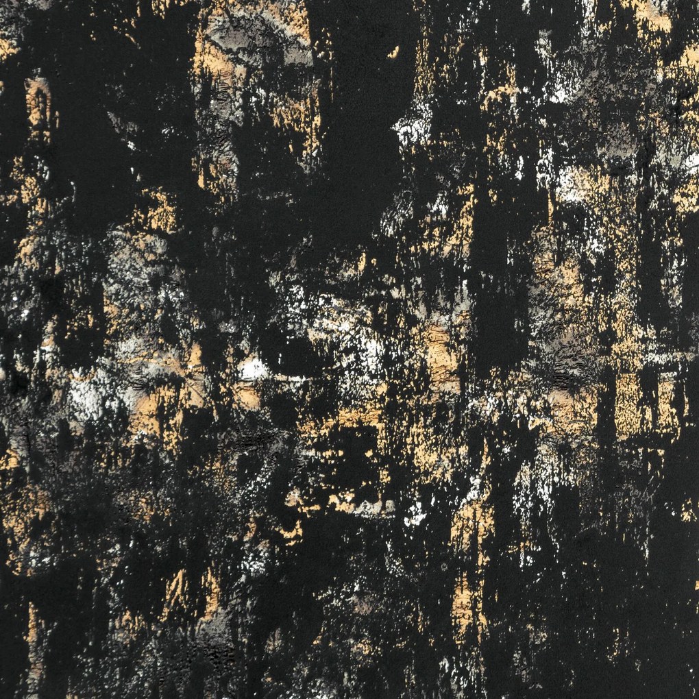 ZATEMŇOVACÍ ZÁVĚS NA KROUŽCÍCH TAMI 140X250 CM ČERNÁ