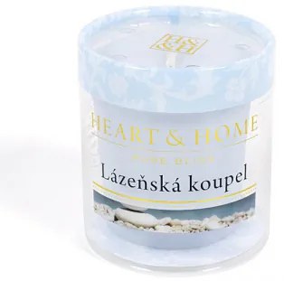 Heart & Home svíčka Lázeňská koupel 53g