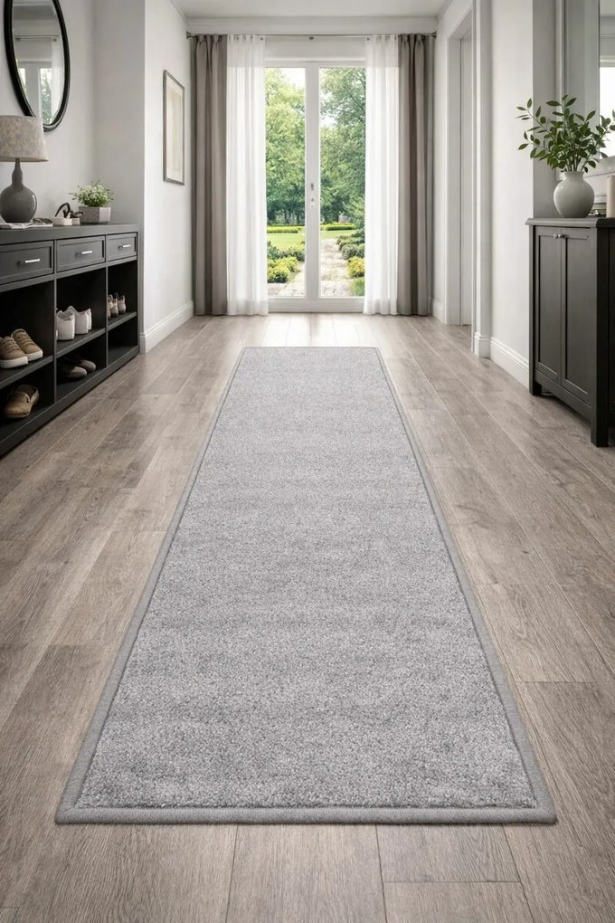 Vopi, Běhoun na míru Eton šedý 73, šíře 60 cm, šedá, chodba / předsíň