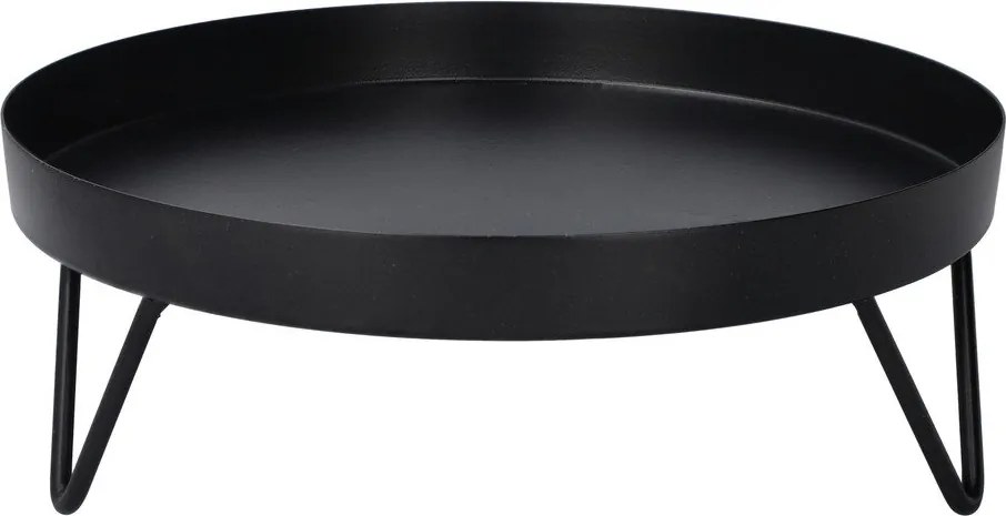 Kovový dekorační tác ø 24 cm – Dakls