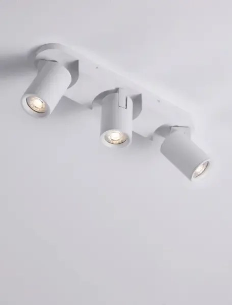 Minimalistické bodové svítidlo Esto 3 Bílá
