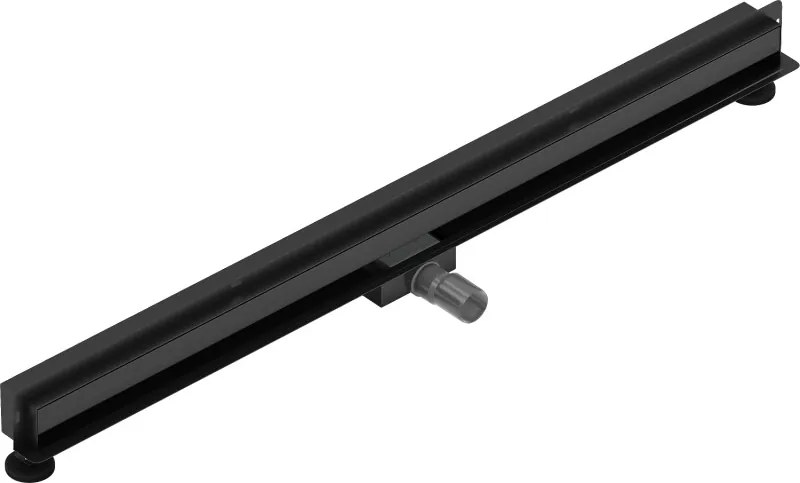 Mexen Flat Wall nástěnný liniový odtok 2v1 120 cm, černý - 1730120