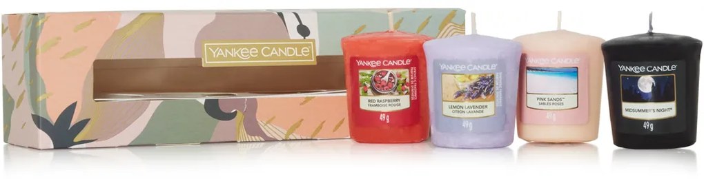 Yankee Candle – dárková sada 4 votivní svíčky Under the Desert Sun