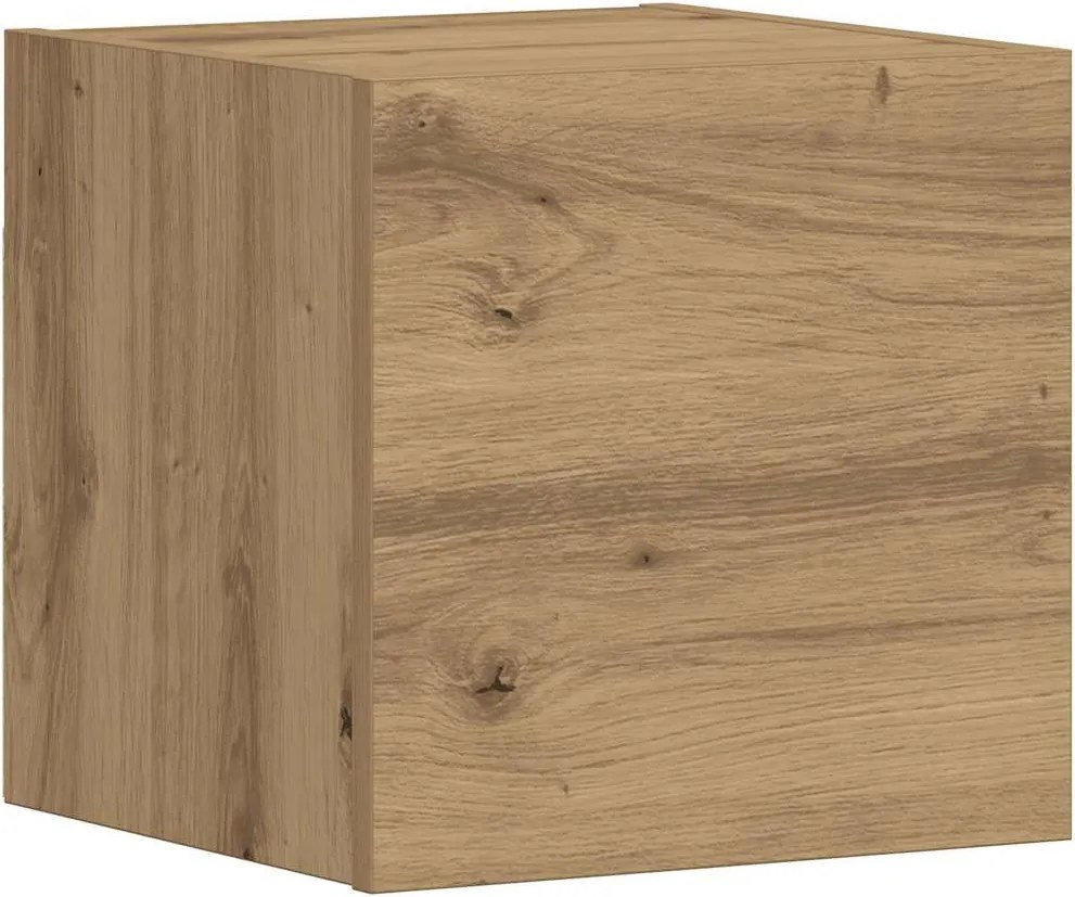 Nástěnné TV skříňky 3 ks dub artisan kompozitní 3328958