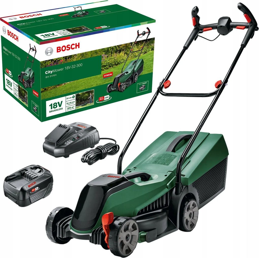 Bosch Akumulátorová sekačka CityMower 18V-32-300 1x 4,0Ah 06008B9A07