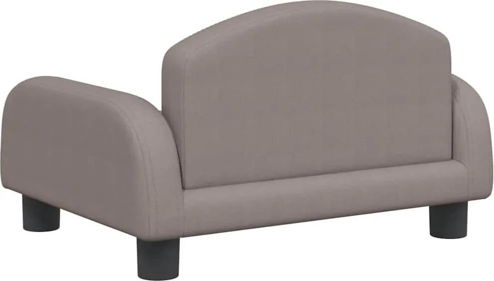 Dětská pohovka taupe 50 x 40 x 30 cm textil 3196372