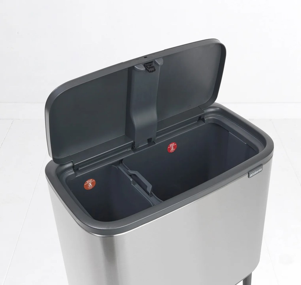 Brabantia BO Touch Bin 11+23L matná ocel otiskuvzdorná
