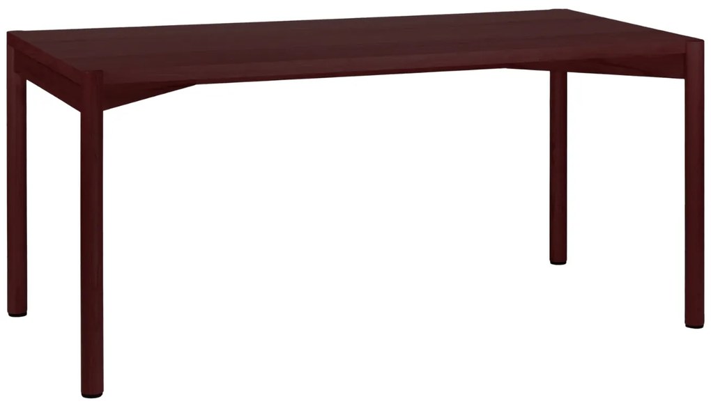 OnaDnes -20% noo.ma Fialový dubový jídelní stůl Yami 160 x 75 cm