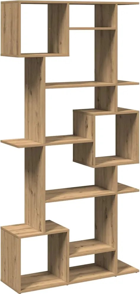 Knihovna dub artisan 92 x 29 x 188 cm kompozitní dřevo 3310324