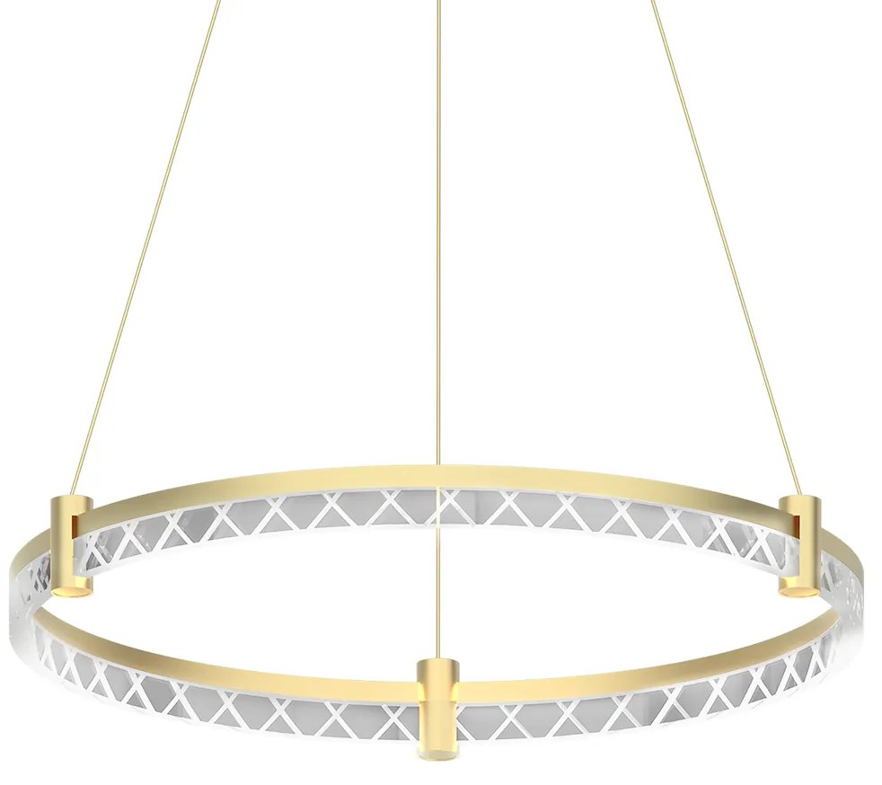 Závěsné LED svítidlo Elegance, 1x LED 36w, 4000k, g